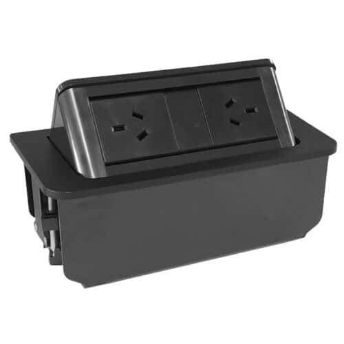 Pop Up Power Module – In-Desk Access to Power & USB | Dannys