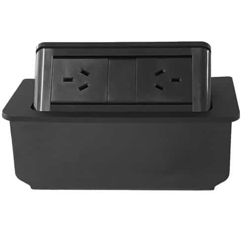 Pop Up Power Module – In-Desk Access to Power & USB | Dannys