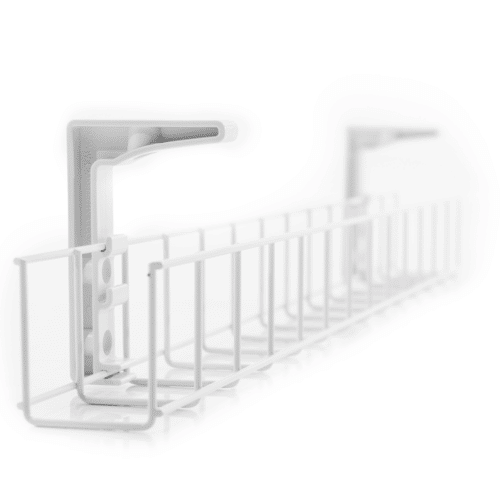 Dual Tier Cable Basket Kits – Streamline Desk Cable Management | Dannys