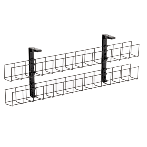 Dual Tier Cable Basket – Simplify Cable Management | Dannys
