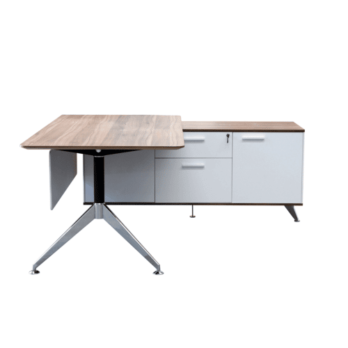 Manhattan Desk & Return – Modern Office Furniture with Storage | Dannys