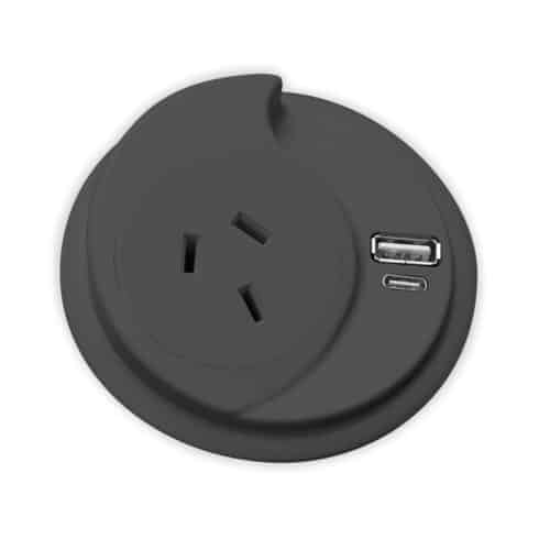 Konexus In-Desk Power Module – USB-C Fast Charging & Easy Install | Dannys