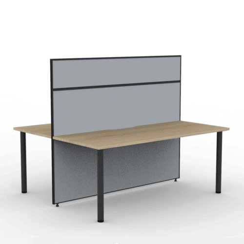 Alto Screen 2 Person Double Desk – Versatile Australian Design | Dannys