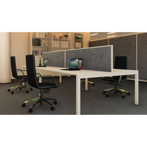 Apex Loop 6 Person Desk Frame – Steel Office Workstation | Dannys
