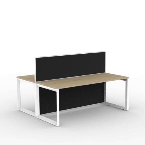 Alto Screen Double Desk – Australian Designed Workstation | Dannys