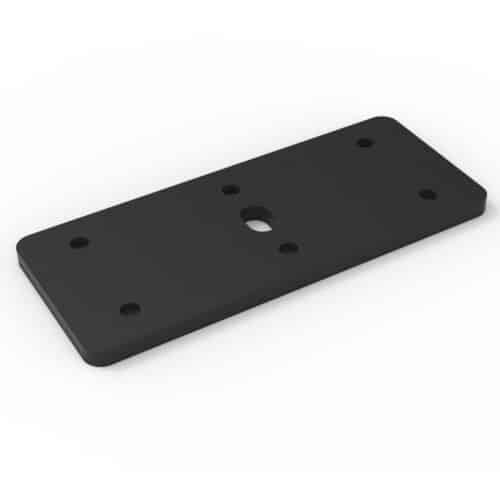 Alto Desk Mounted Return Screen Fixing Plate – Secure & Flush Mounting ...