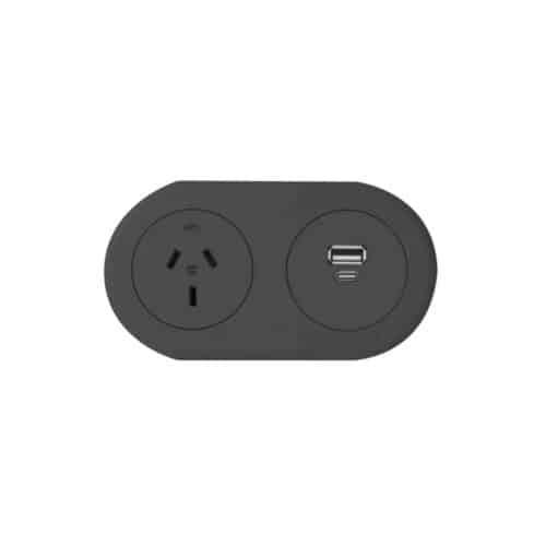 Echo Duo In-desk Power Module – Modular Fast Charging Options | Dannys