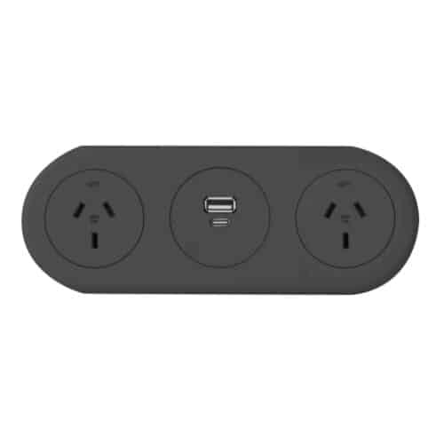 Echo Trio In-desk Power Module – Modular Fast-Charging Solutions | Dannys